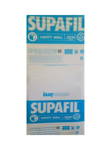 Knauf Supafil Cavity Wall 034 – Premium-Einblasdämmung Für Höchste Energieeffizienz | Heat Wrap
